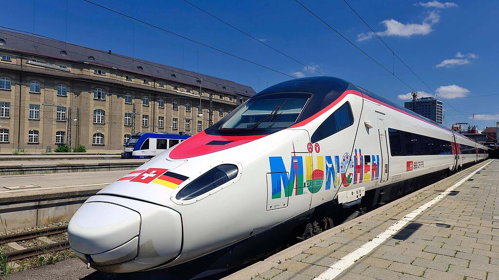 Beliebt, aber unpünktlich: Die Eurocity-Züge zwischen Zürich und München.