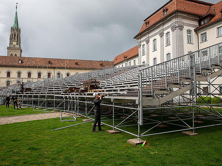 Oper "Notre Dame" im St. Galler Klosterhof