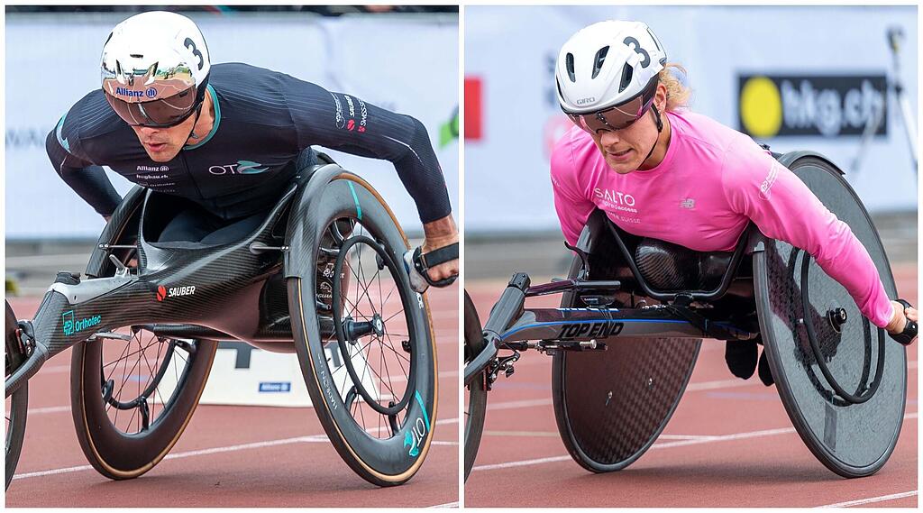 Siege für Marcel Hug und Catherine Debrunner an den Parathletics