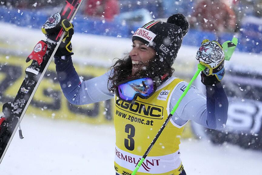 Gut-Behrami wird Zweite im Riesenslalom und ist angesäuert – Brignone siegt zum zweiten Mal