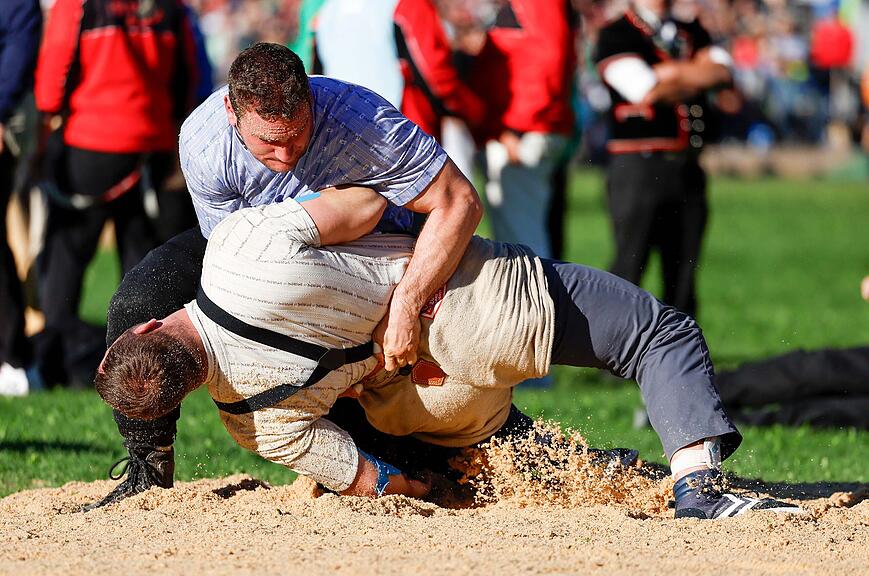 Die besten Bilder des Eidgenössischen Schwingfests in Mollis
