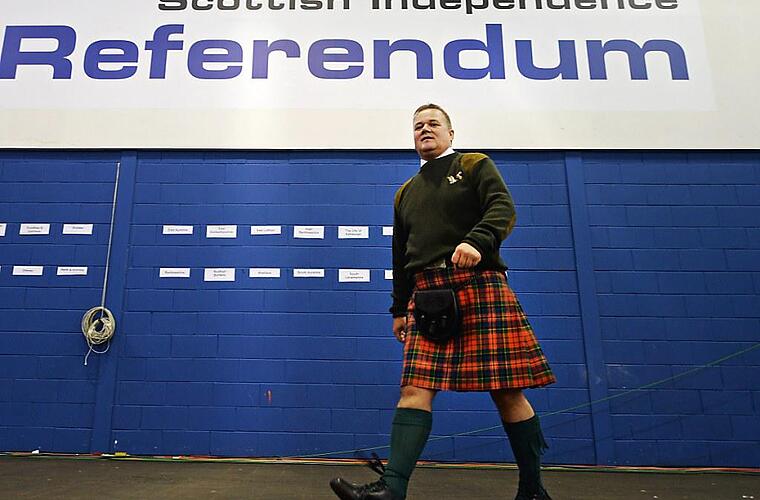 Schotten-Parlament für Unabhängigkeitsvotum
