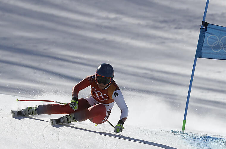 Lara Gut verpasste eine Medaille nur knapp
