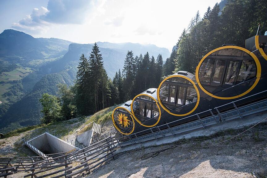 Stoosbahn stand nach dem Schwingfest 30 Minuten lang still