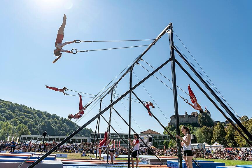 In einem Jahr: Die Schweizer Meisterschaften Vereinsturnen finden 2022 in Zug statt