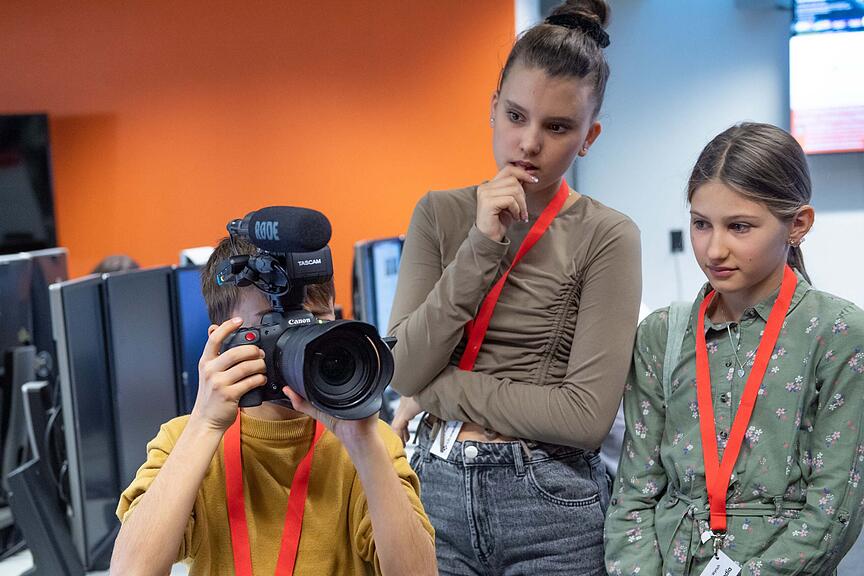 Zukunftstag bei CH Media am Standort Luzern