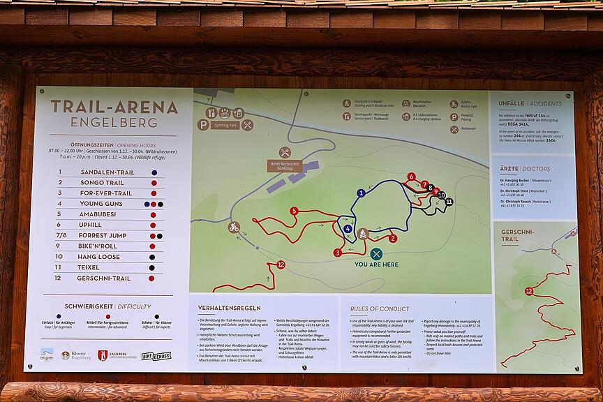 Trail-Arena eingeweiht: Engelberg hat jetzt einen neuen Bike- und ...