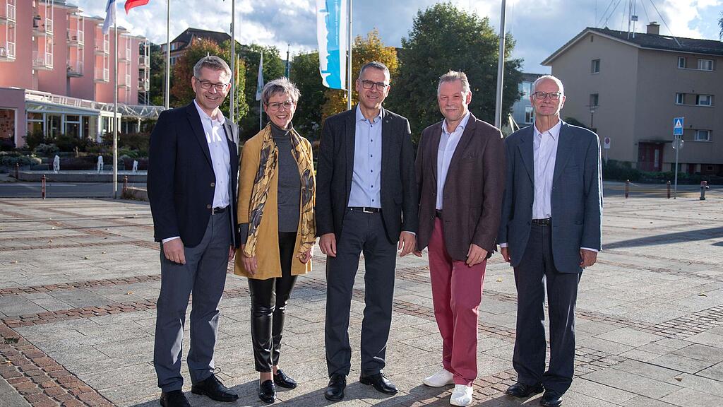 In Zukunft ist der Gemeinderat durchmischter. Von links nach rechts ...