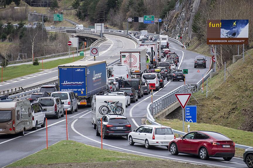 Auf diesen Strassen brauchen Sie an Auffahrt besonders viel Geduld ...