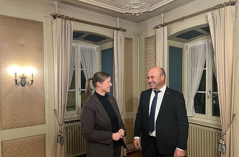 Erstfeld: Öffentliche Wahlfeier zu Ehren von Daniel Furrer