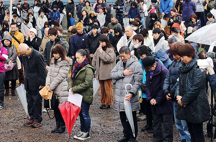 Gedenken an Opfer der Tsunami-Katastrophe
