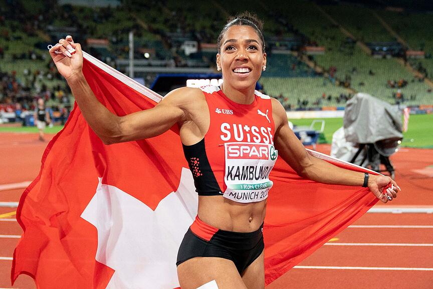 Mujinga Kambundji führt Schweizer Rekordaufgebot für die EM an