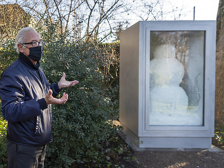 "Snowman" von Fischli/Weiss im Museumspark
