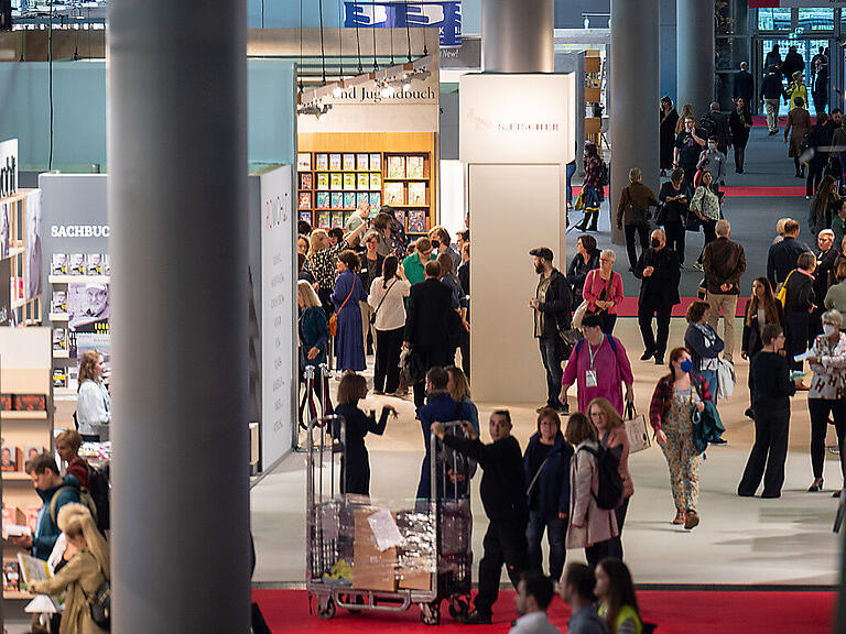 Grosser Andrang bei Frankfurter Buchmesse