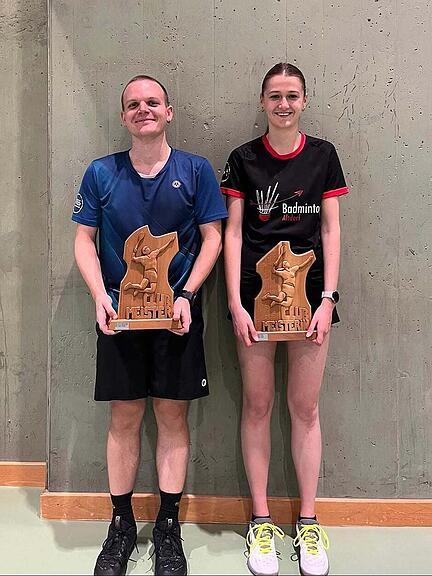 Erfolgreiche Saison für den Badmintonclub Altdorf: Livia Tresch und Beni Müller werden ...