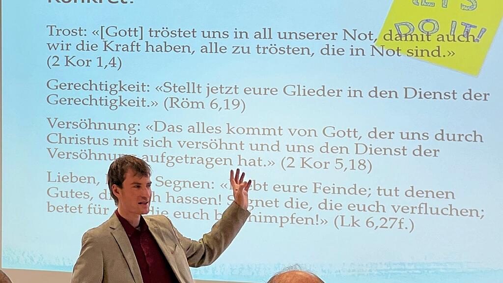 Referent Matthias Willauer ist Theologe und als Leiter der ...