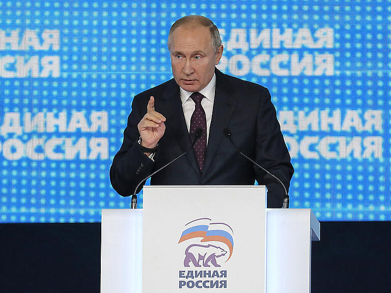 Russlands Regierungspartei startet Wahlkampf