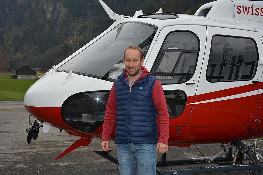 Heli-Pilot bringt Kindern die Faszination des Fliegens näher