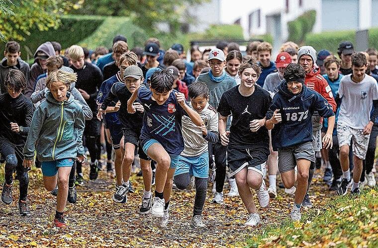 Der Zugerberglauf begeistert die Teilnehmenden