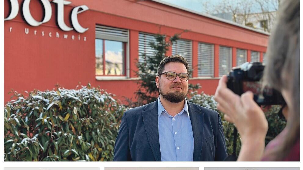 Dominik Jordan (oben) wird ab 1. März 2023 neuer Chefredaktor. Mit ihm ...