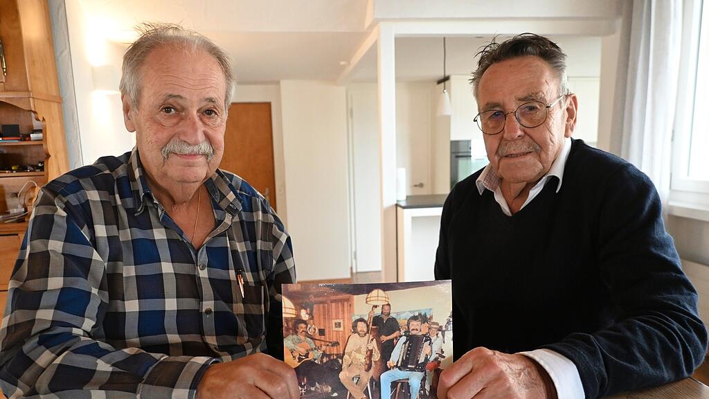 Werner Camenzind, 76 Jahre (links), und Rainer Camenzind, 79 Jahre ...