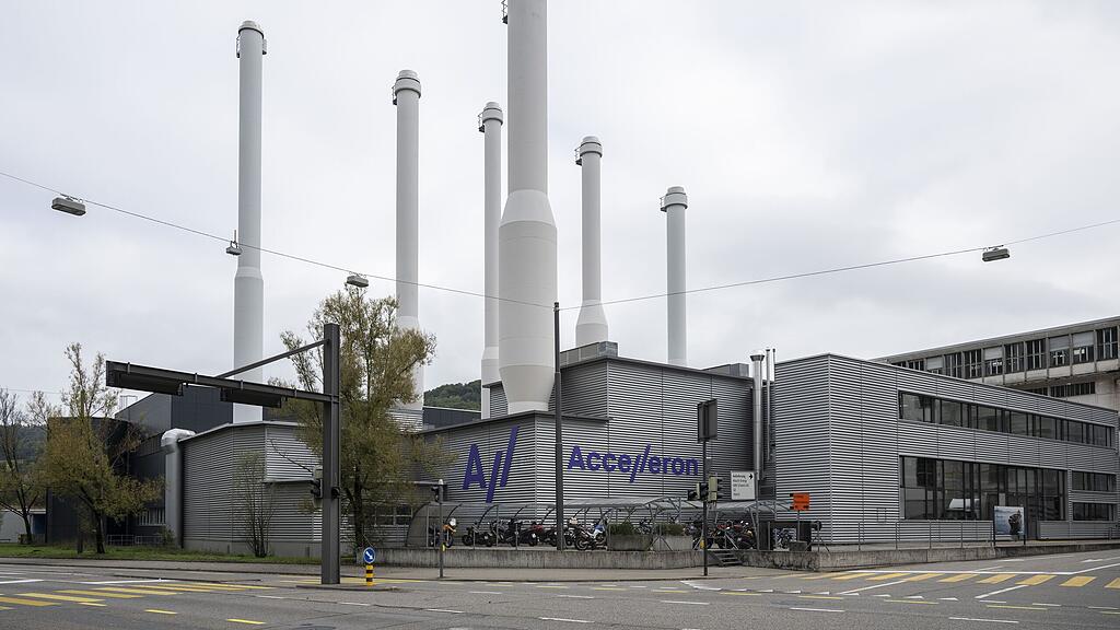 Am Hauptsitz von Accelleron in Baden arbeiten gegen 800 der weltweit ...