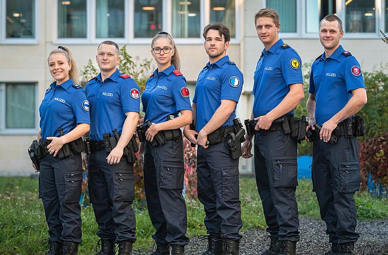 So sieht die neue Polizeiuniform aus