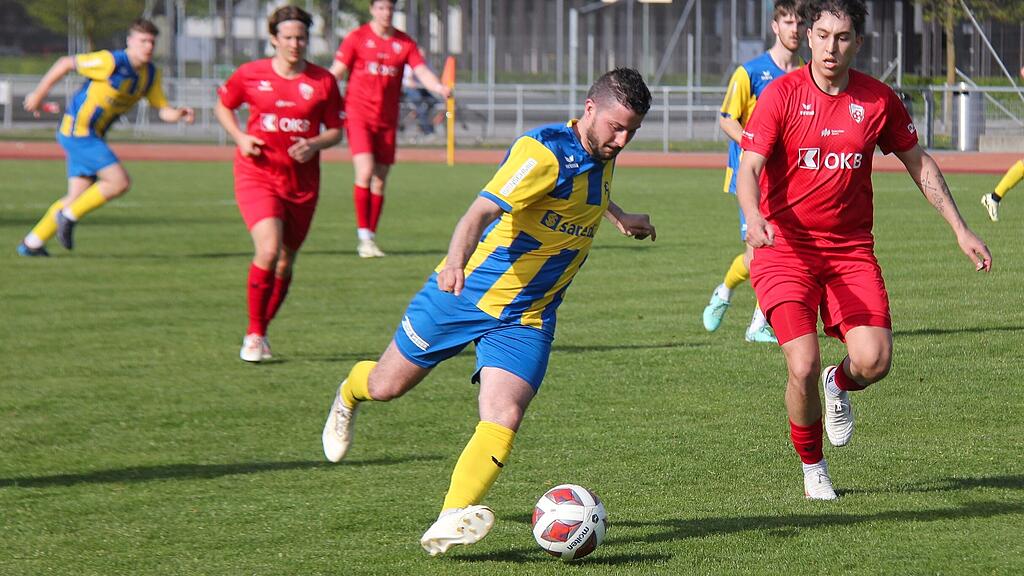 Der FCK vermochte trotz Unterzahl ein Unentschieden aus Sarnen mitzunehmen. Im Bild Marc Mathis.