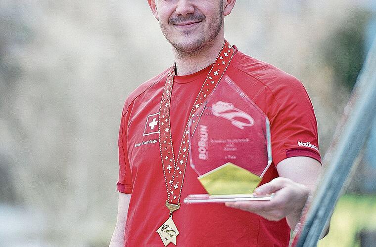 Der Baarer Bobfahrer Timo Rohner ist in der Erfolgsspur seines ...