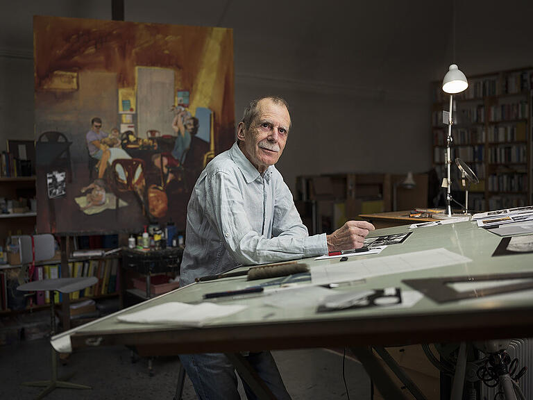 Zu Besuch bei Illustrator Hannes Binder