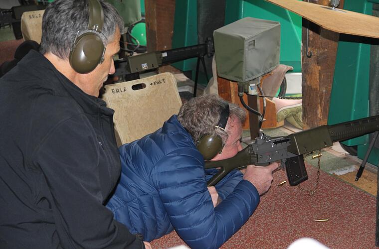 Kranz für Urner Landratspräsident Peter Tresch