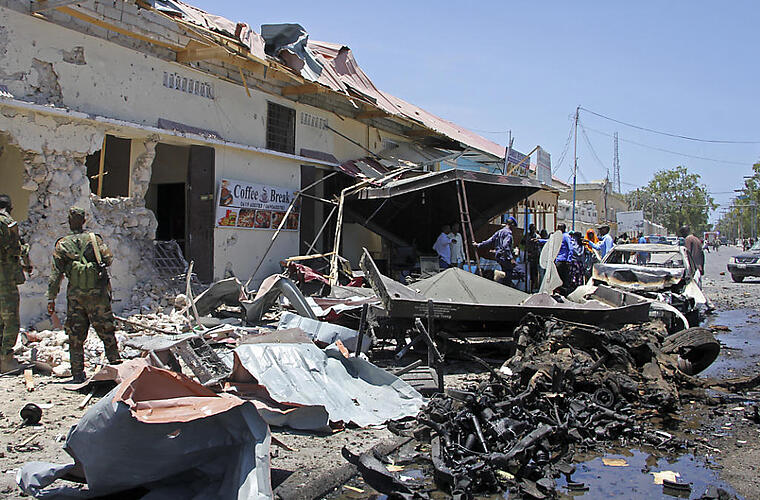 19 Tote nach Bus-Explosion in Somalia