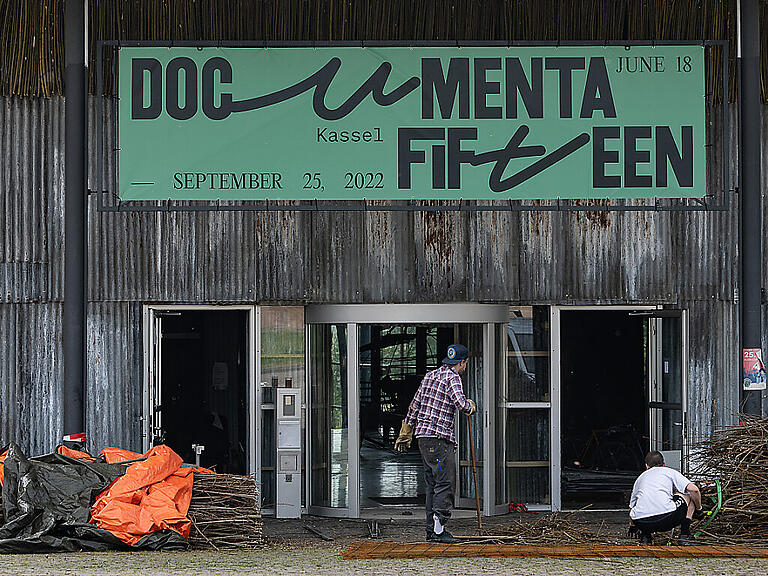 documenta: Aufbau in vollem Gange