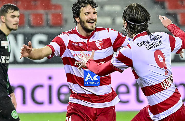 Sion auf allen Ebenen favorisiert