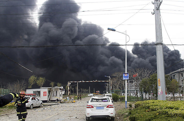 Mehr Todesopfer nach Explosion in China