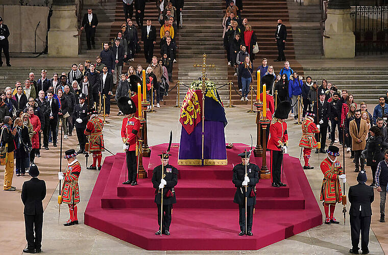 Was beim Staatsbegräbnis der Queen passiert
