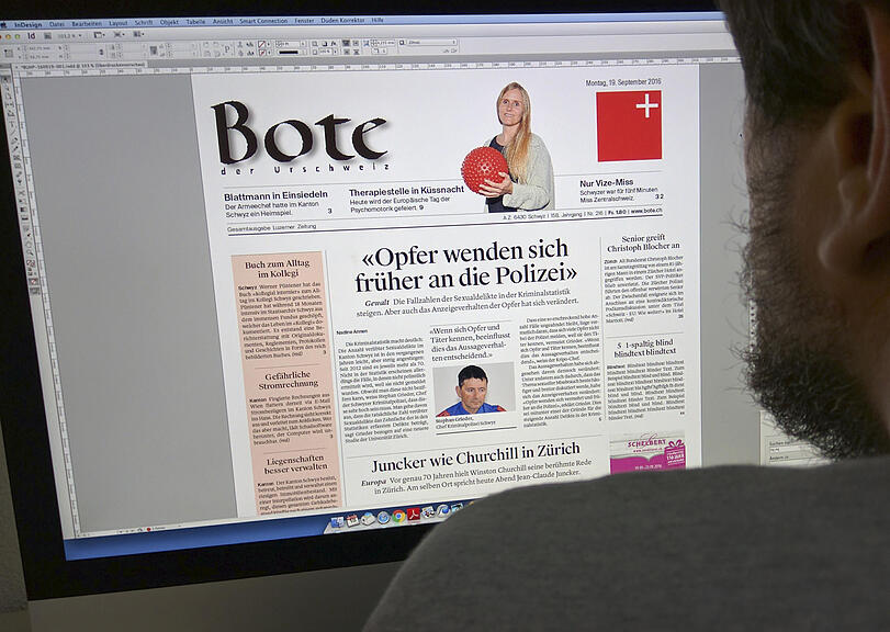 Der «Bote» im neuen Design