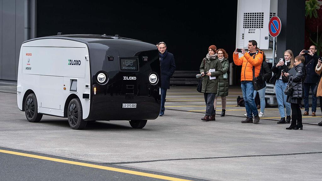 Der Shuttle ist ein beliebtes Fotosujet an diesem Tag.