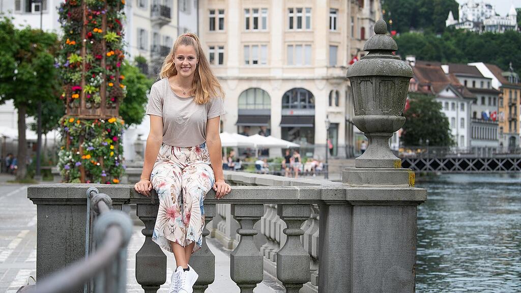 Sie ist ein Familienmensch: Die Beachvolleyballerin Esmée Böbner. (Bild ...